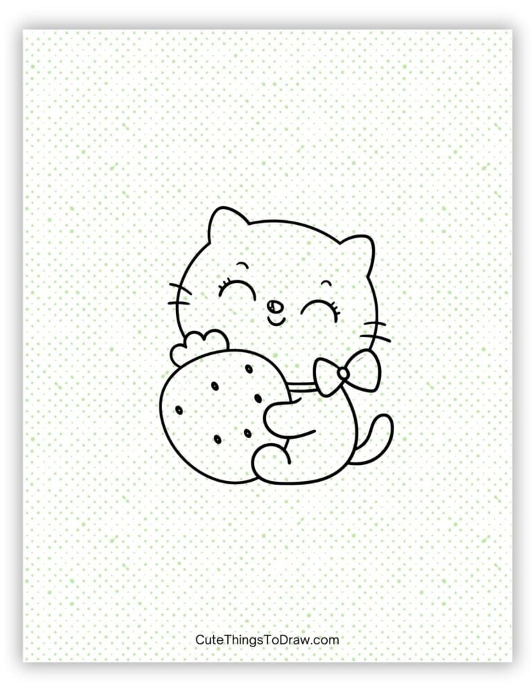 Cute Kitten Drawing Ideas - Cute Things to Draw