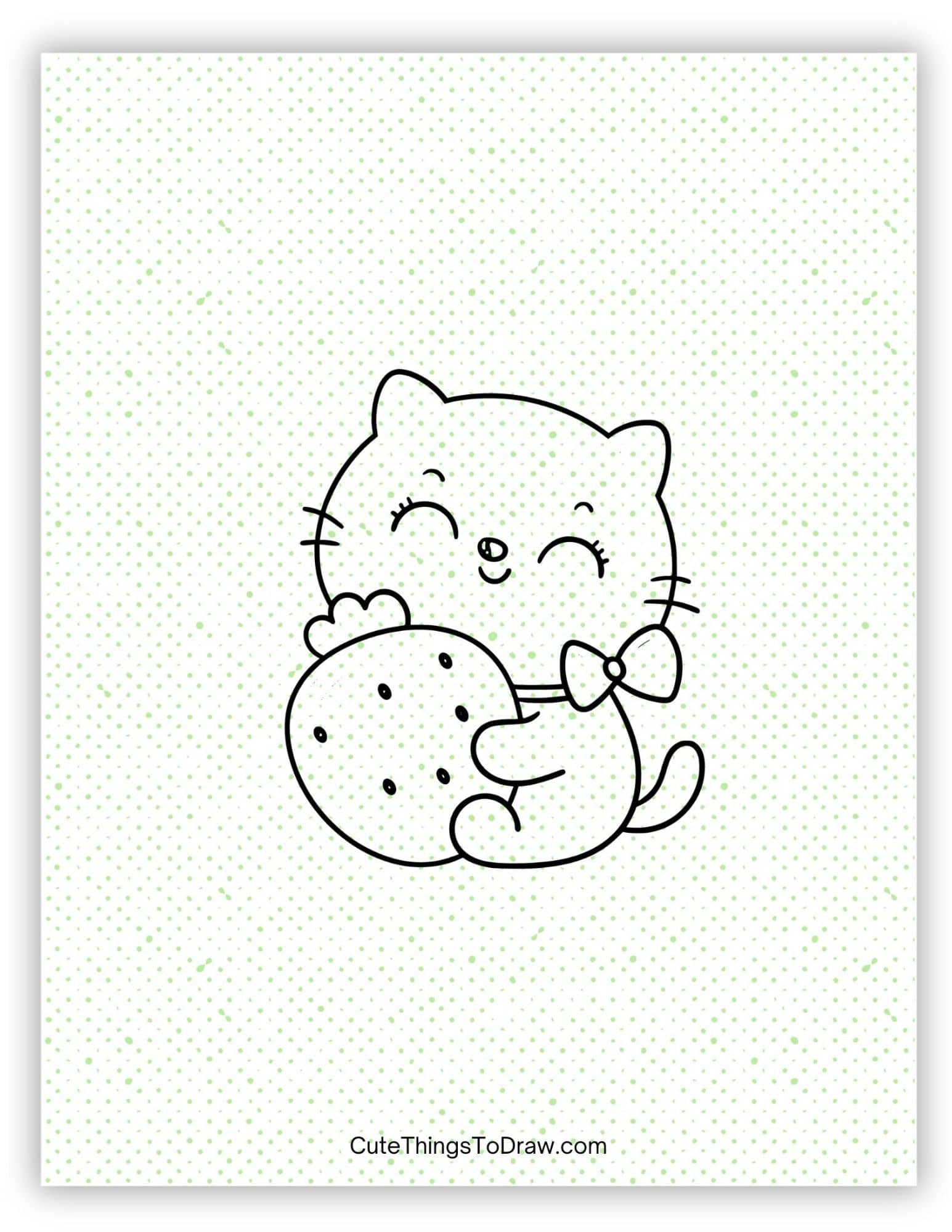 Cute Kitten Drawing Ideas - Cute Things to Draw
