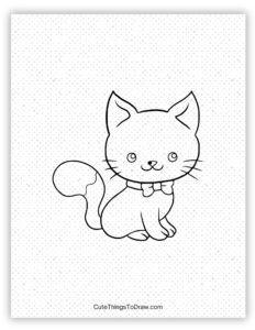 Cute Kitten Drawing Ideas - Cute Things to Draw