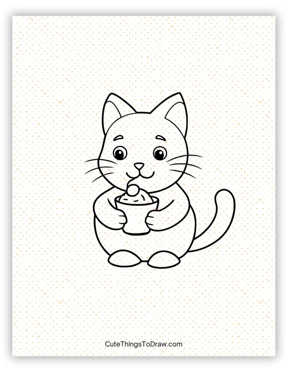 Cute Kitten Drawing Ideas - Cute Things to Draw