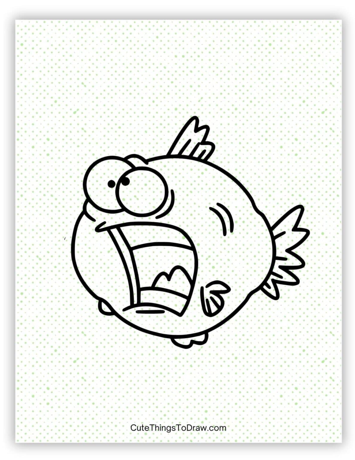 Silly Fish Drawing Ideas - Cute Things to Draw
