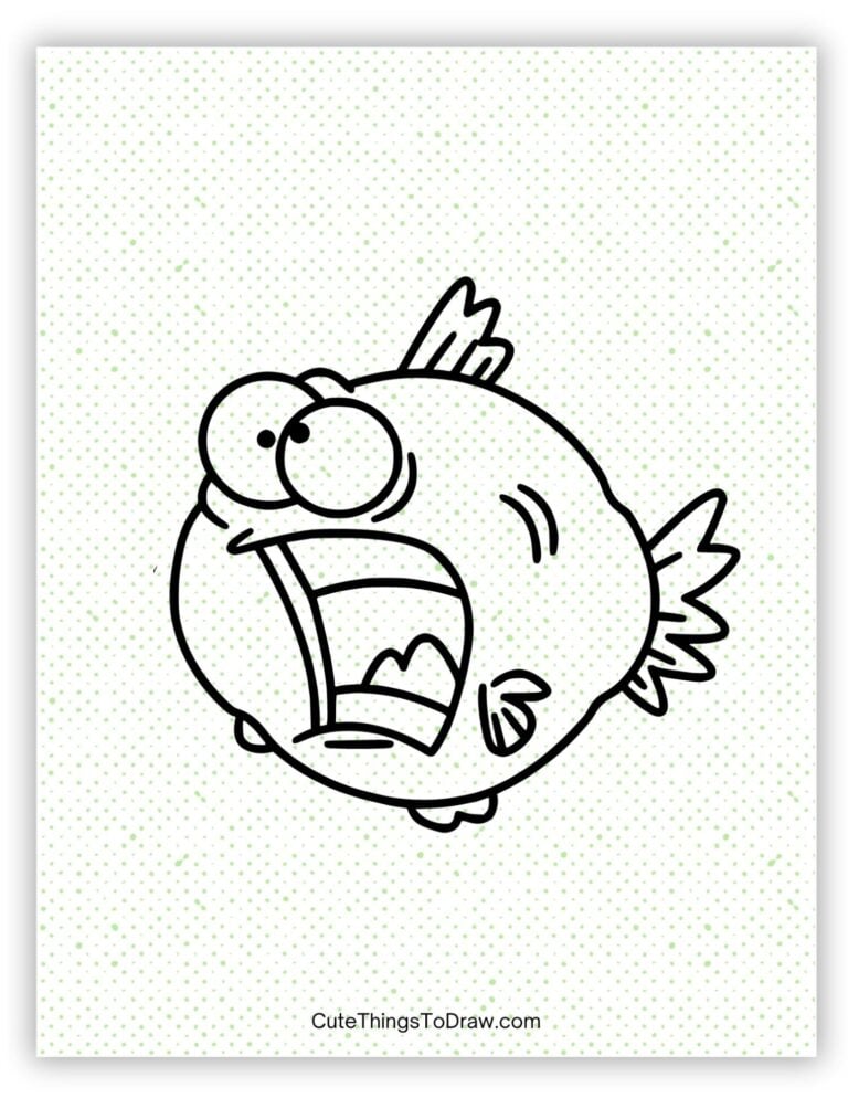 37 Cute Sea Creature Drawing Ideas - Cute Things to Draw