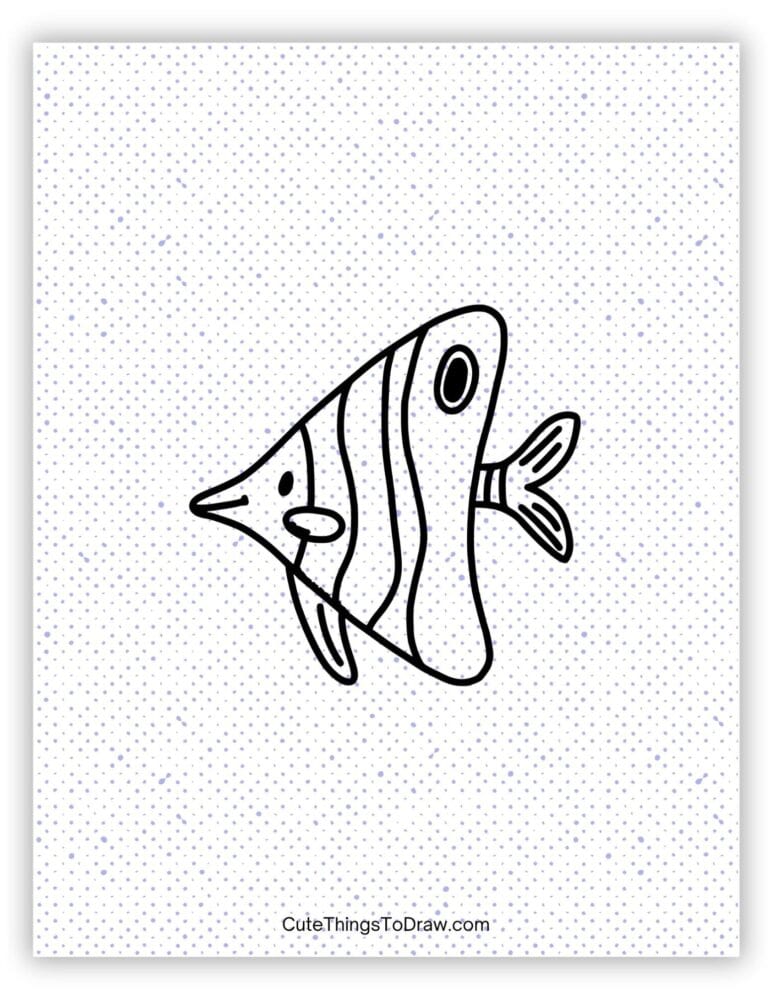 Silly Fish Drawing Ideas - Cute Things to Draw