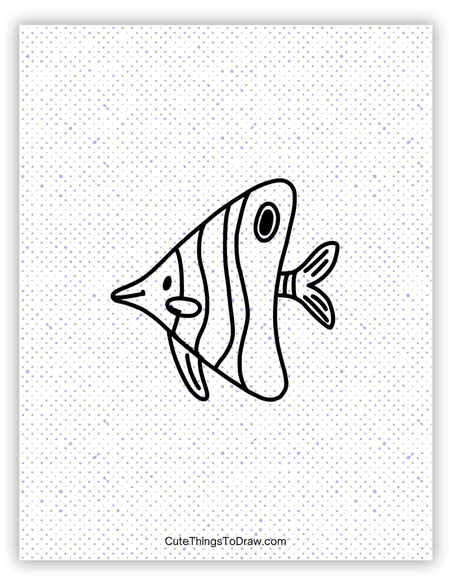 Silly Fish Drawing Ideas - Cute Things to Draw