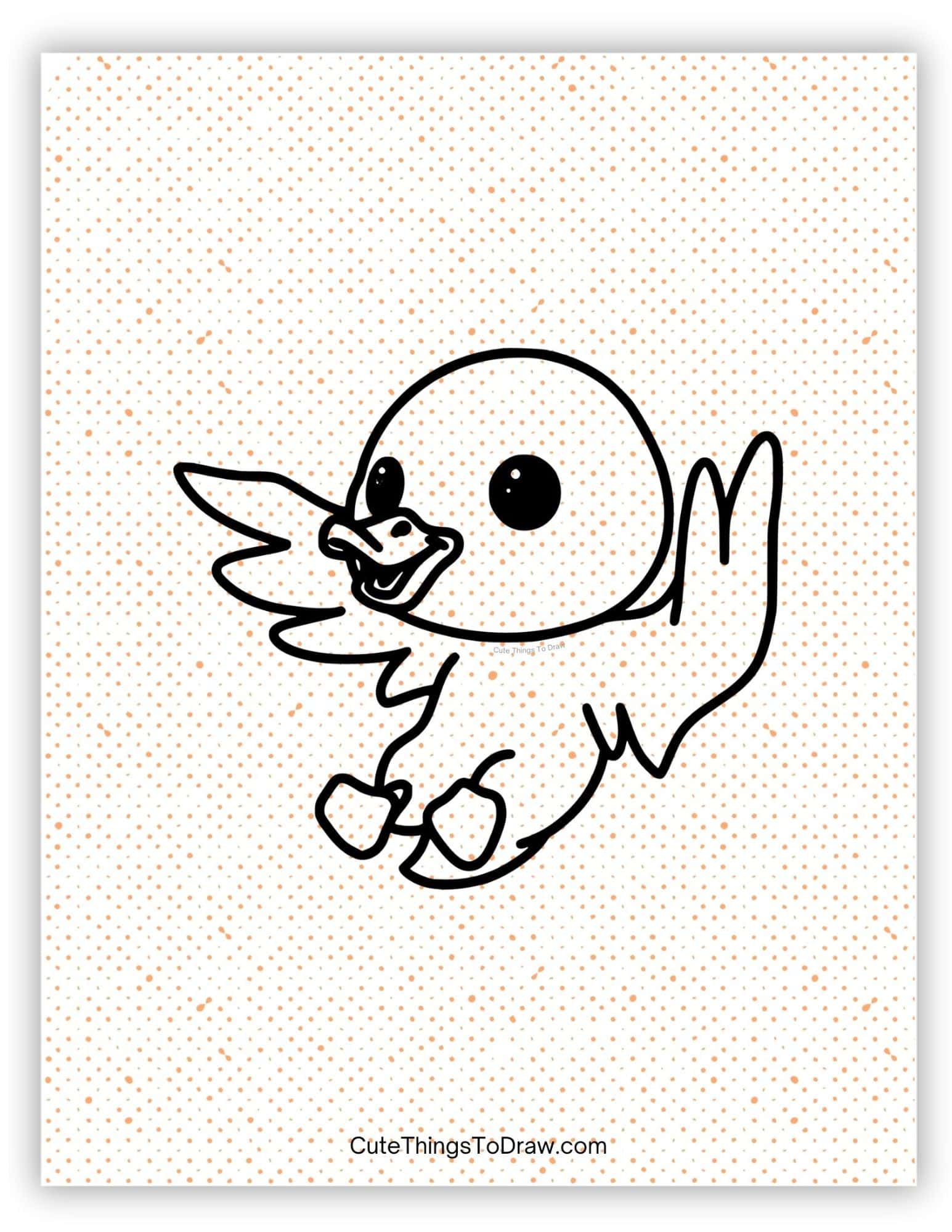 Cute Duck Drawing Ideas - Cute Things to Draw