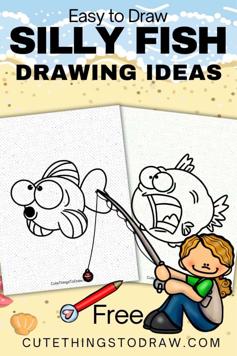 Silly Fish Drawing Ideas - Cute Things to Draw