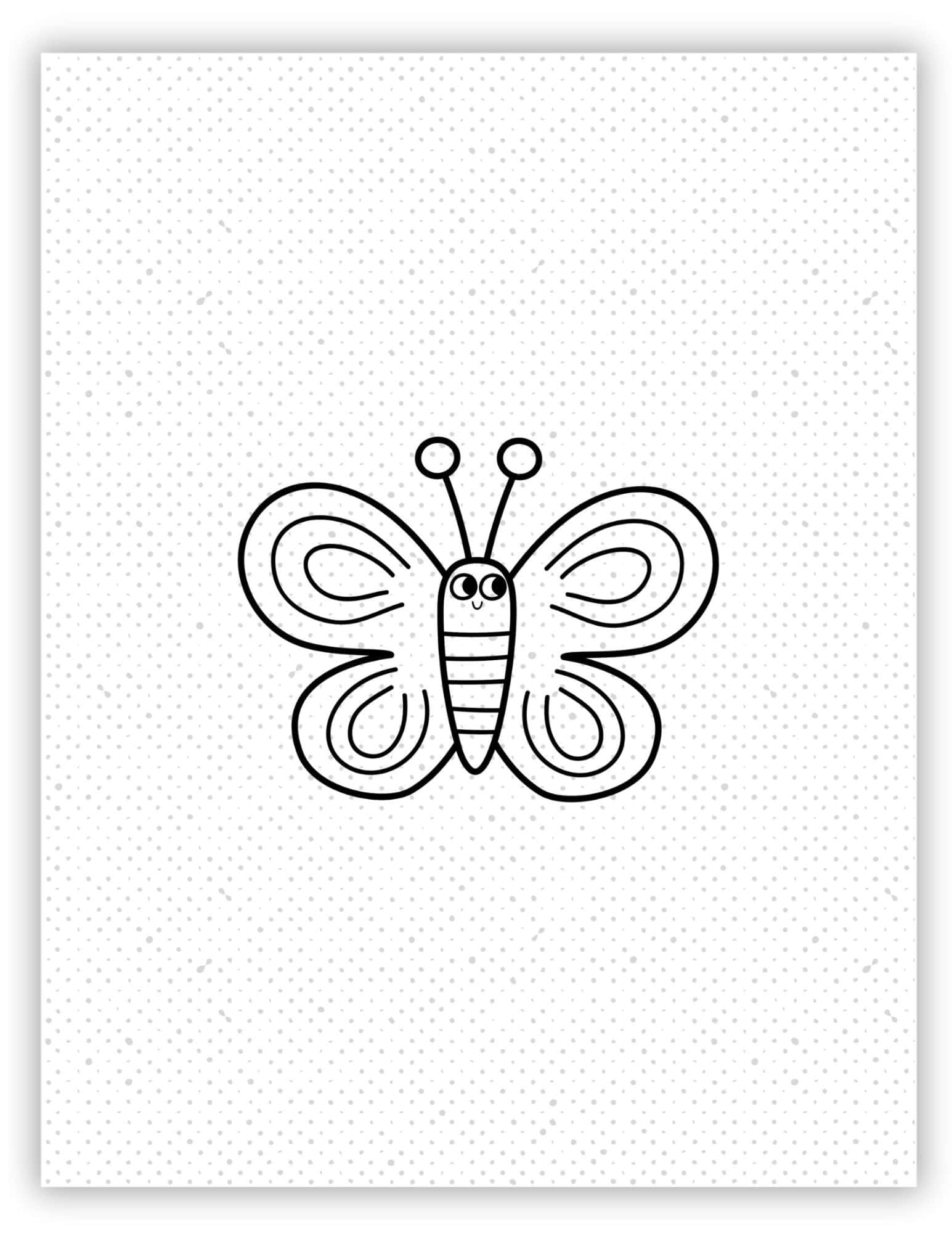 Cute Butterfly Drawing Ideas - Cute Things to Draw