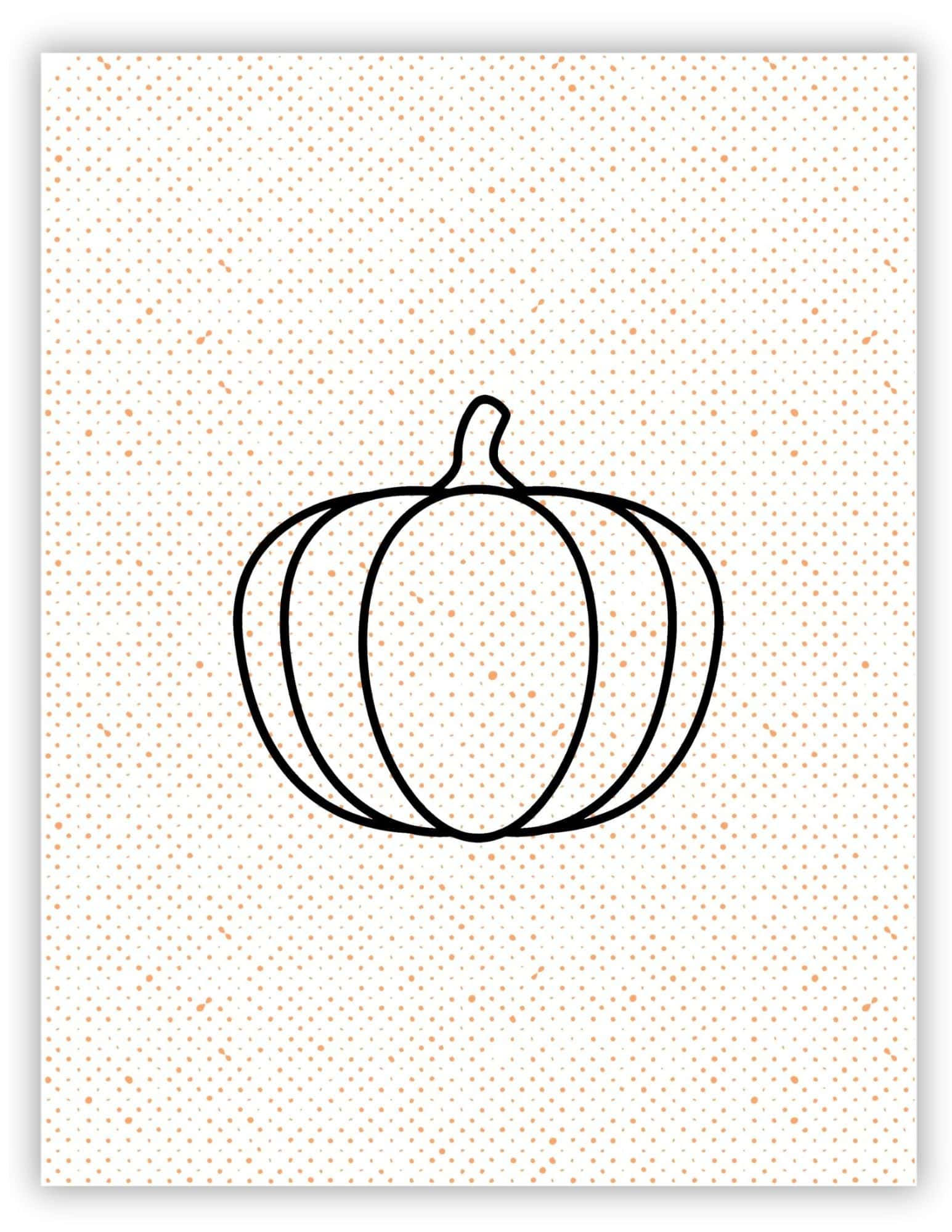Cute Pumpkin Drawing Ideas - Cute Things to Draw