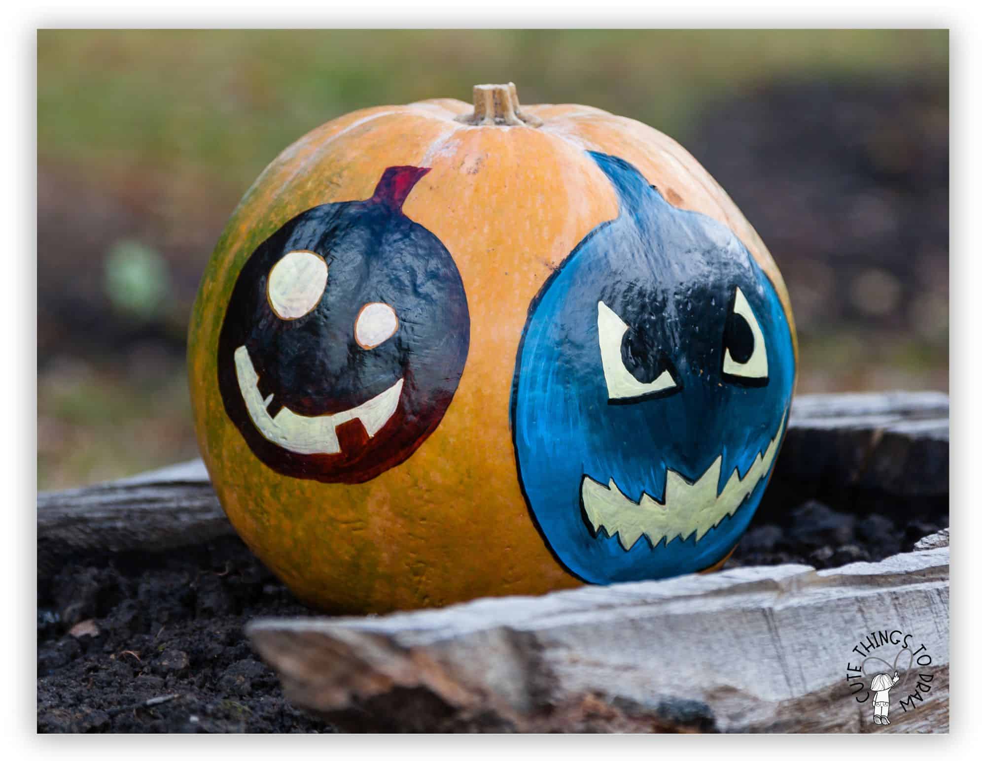 92 Cute Things to Draw on Your Pumpkin - Cute Things to Draw