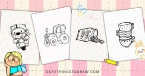 116 Cute Things to Draw - Cute Things to Draw