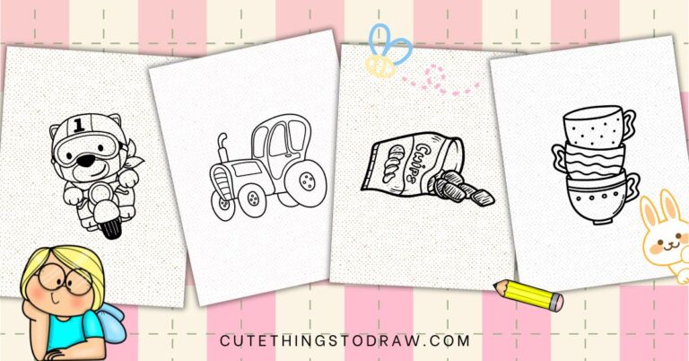 116 Cute Things to Draw - Cute Things to Draw