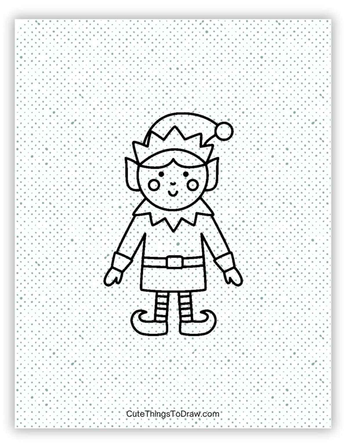 Cute Elf Drawing Ideas - Cute Things to Draw