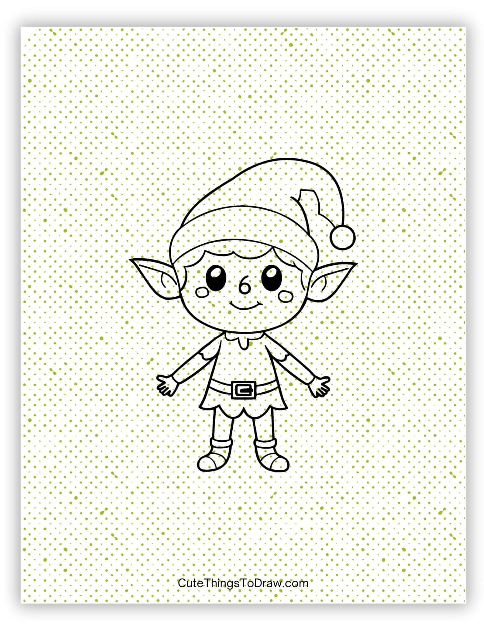 Cute Elf Drawing Ideas - Cute Things to Draw