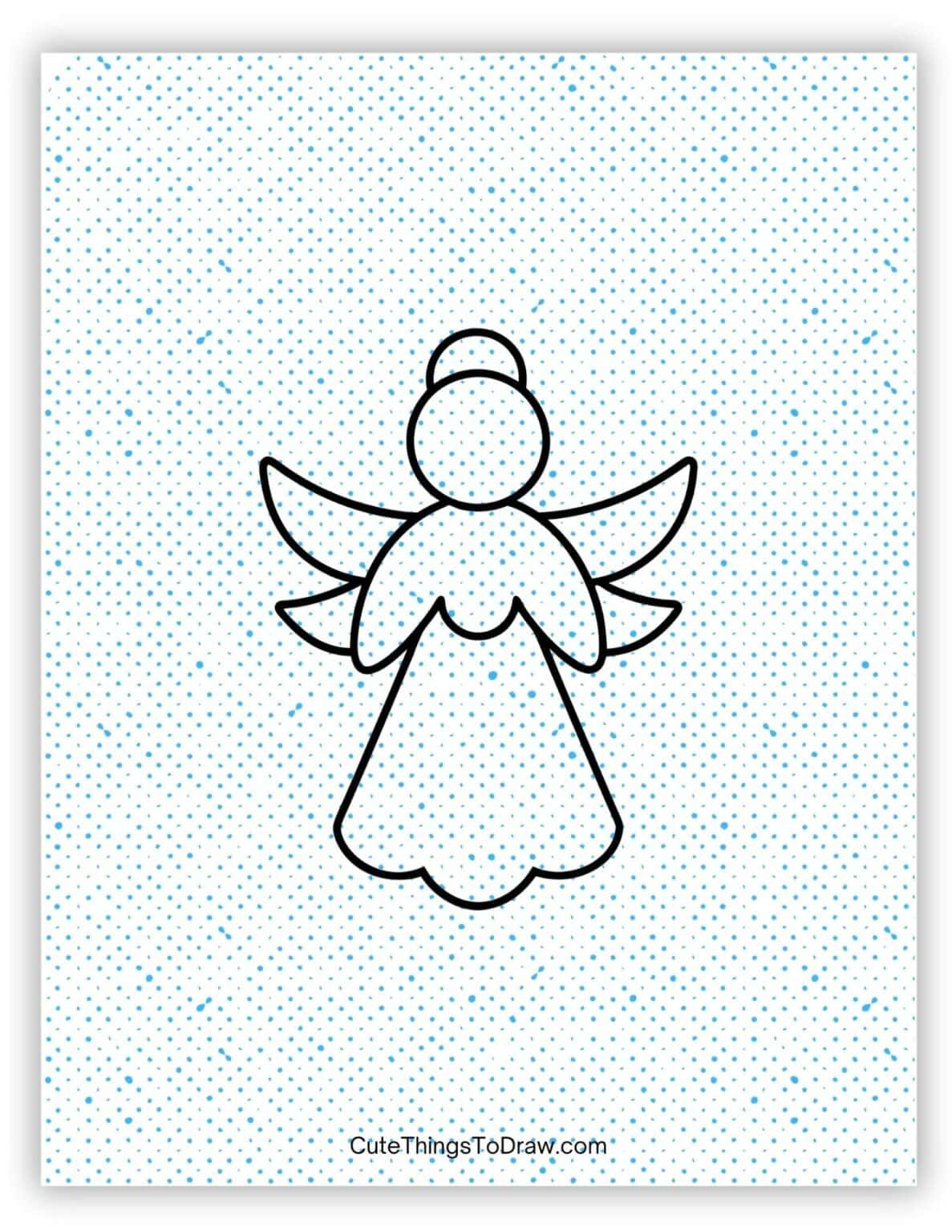 Cute Angel Drawing Ideas - Cute Things to Draw