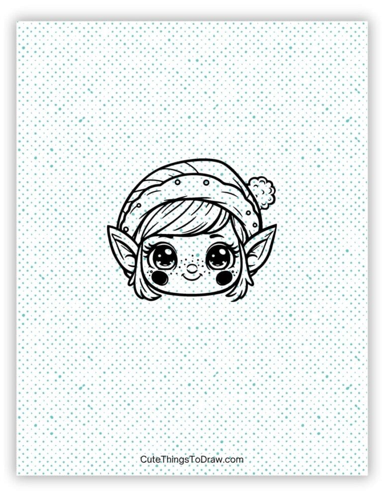 Cute Elf Drawing Ideas - Cute Things to Draw