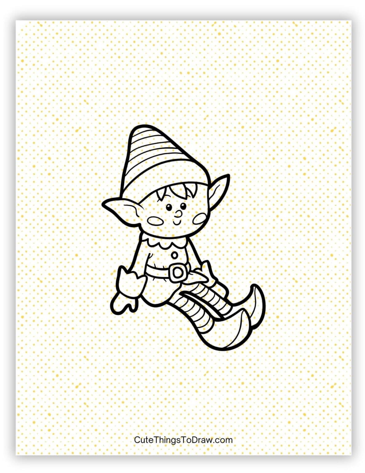 Cute Elf Drawing Ideas - Cute Things to Draw