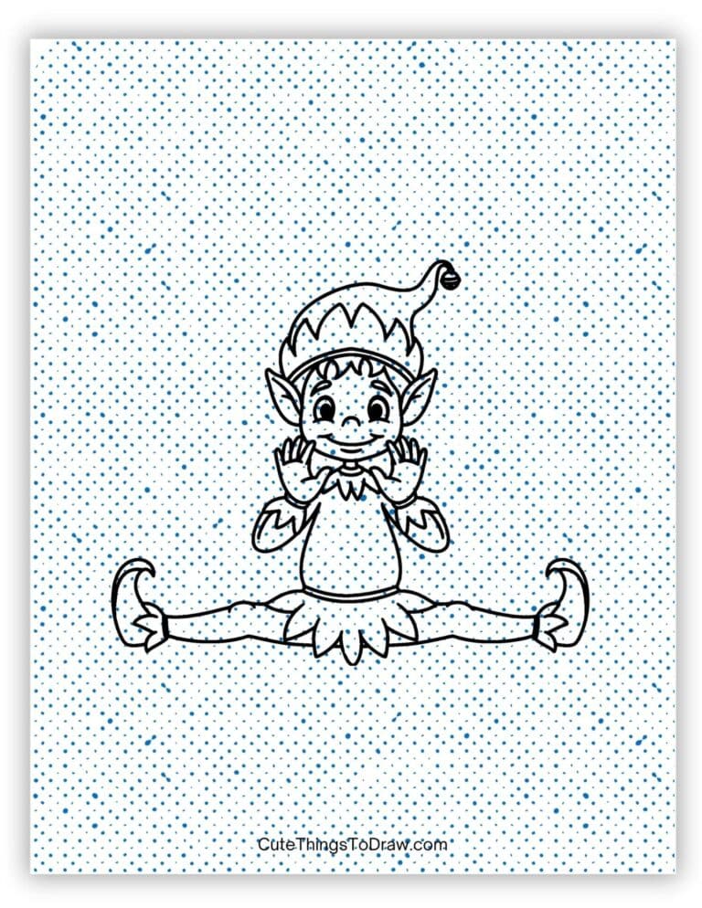 Cute Elf Drawing Ideas - Cute Things to Draw