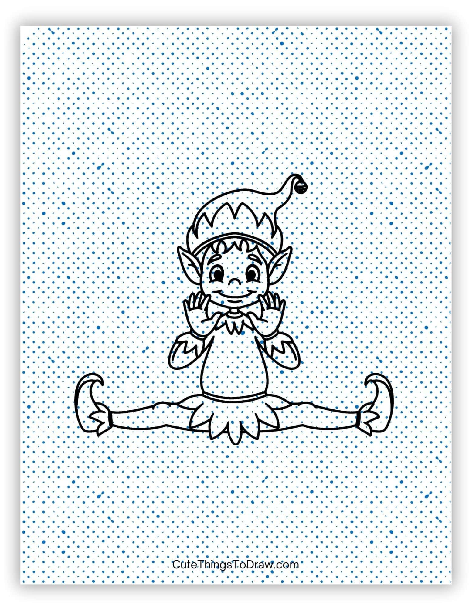 Cute Elf Drawing Ideas - Cute Things to Draw