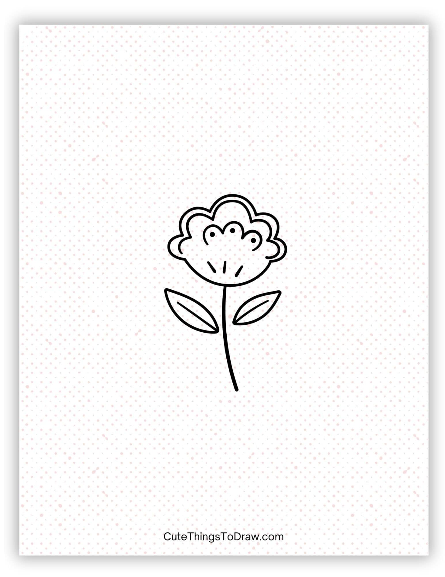 29 Cute Flower Drawing Ideas - Cute Things to Draw