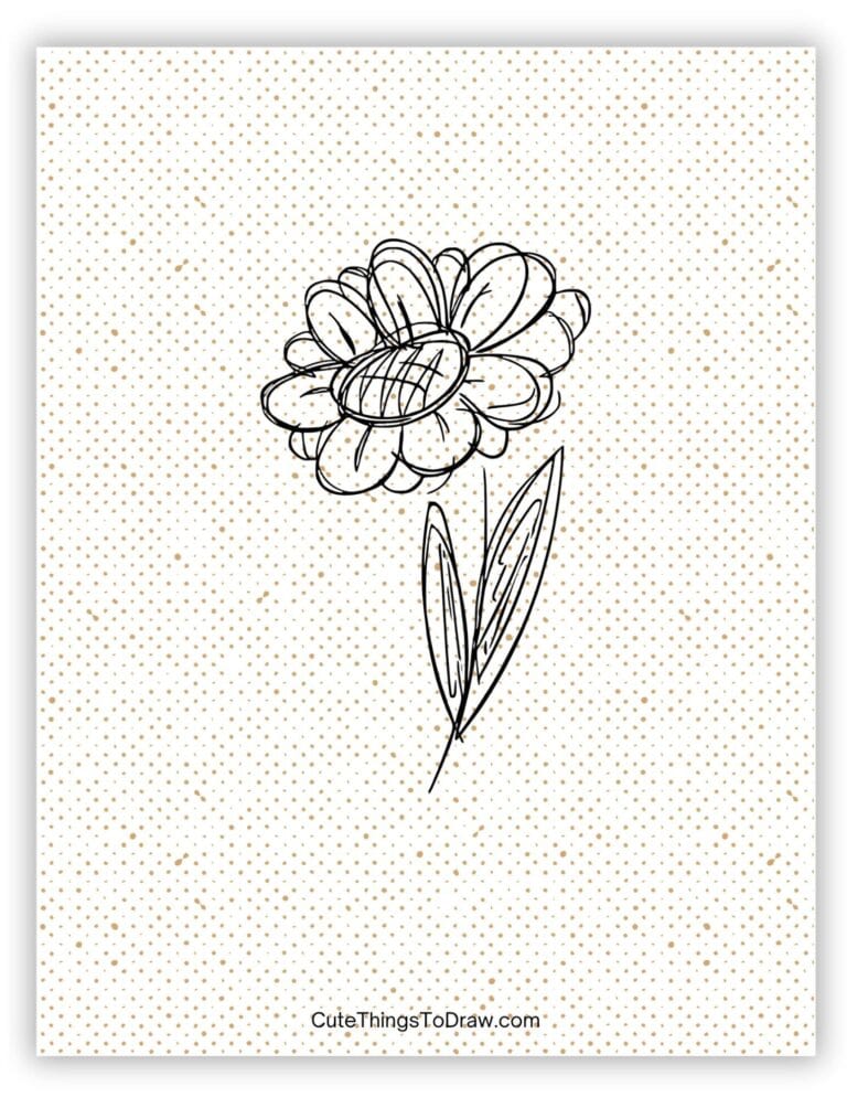 29 Cute Flower Drawing Ideas Cute Things To Draw