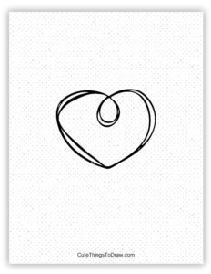 Cute Heart Drawing Ideas - Cute Things to Draw