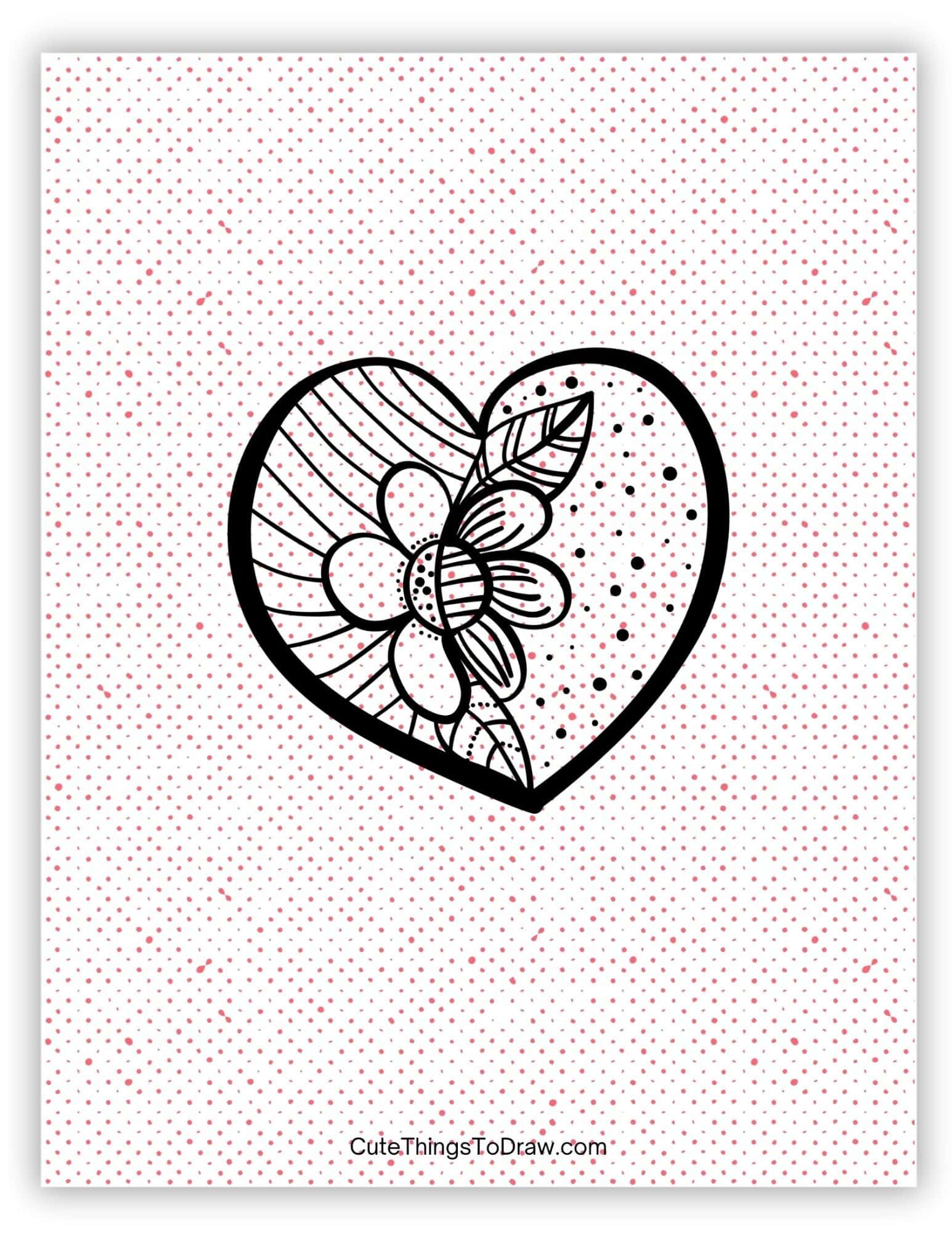 Cute Heart Drawing Ideas - Cute Things to Draw