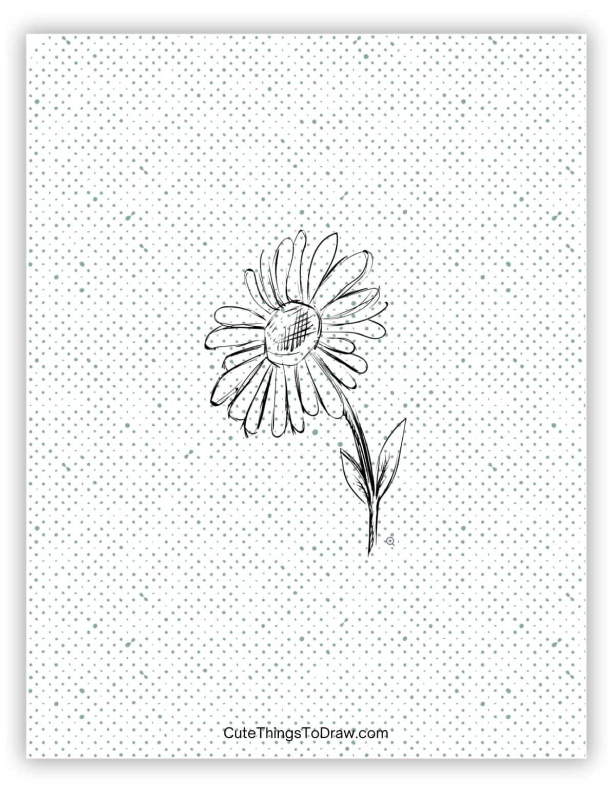 29 Cute Flower Drawing Ideas - Cute Things to Draw