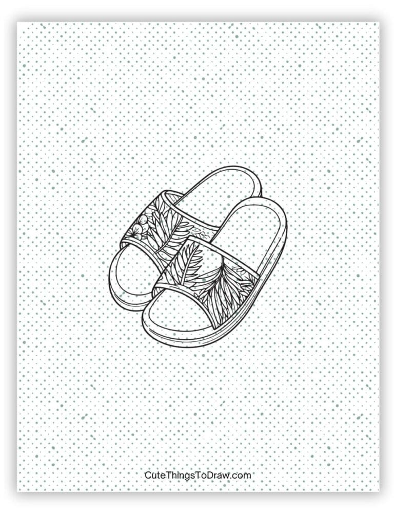 37 Cute Shoe Drawing Ideas - Cute Things to Draw