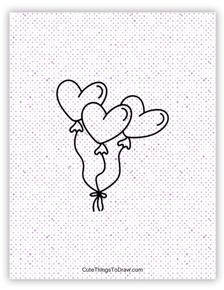 Cute Heart Drawing Ideas - Cute Things to Draw