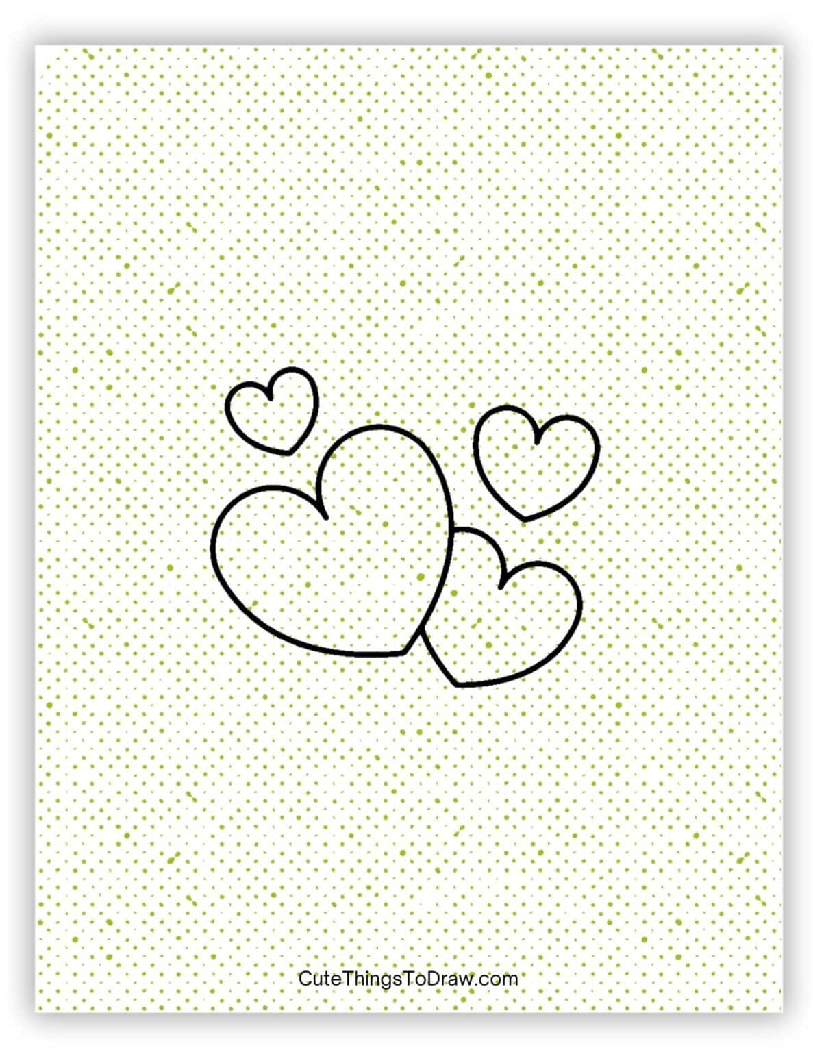 Cute Heart Drawing Ideas - Cute Things to Draw
