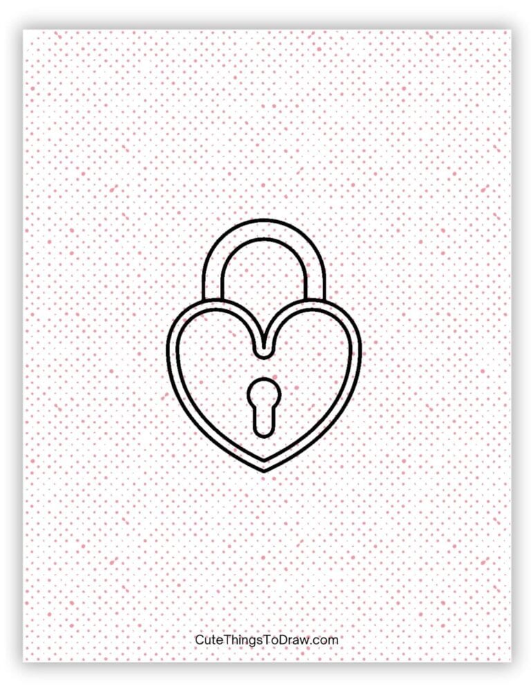 Cute Heart Drawing Ideas - Cute Things to Draw