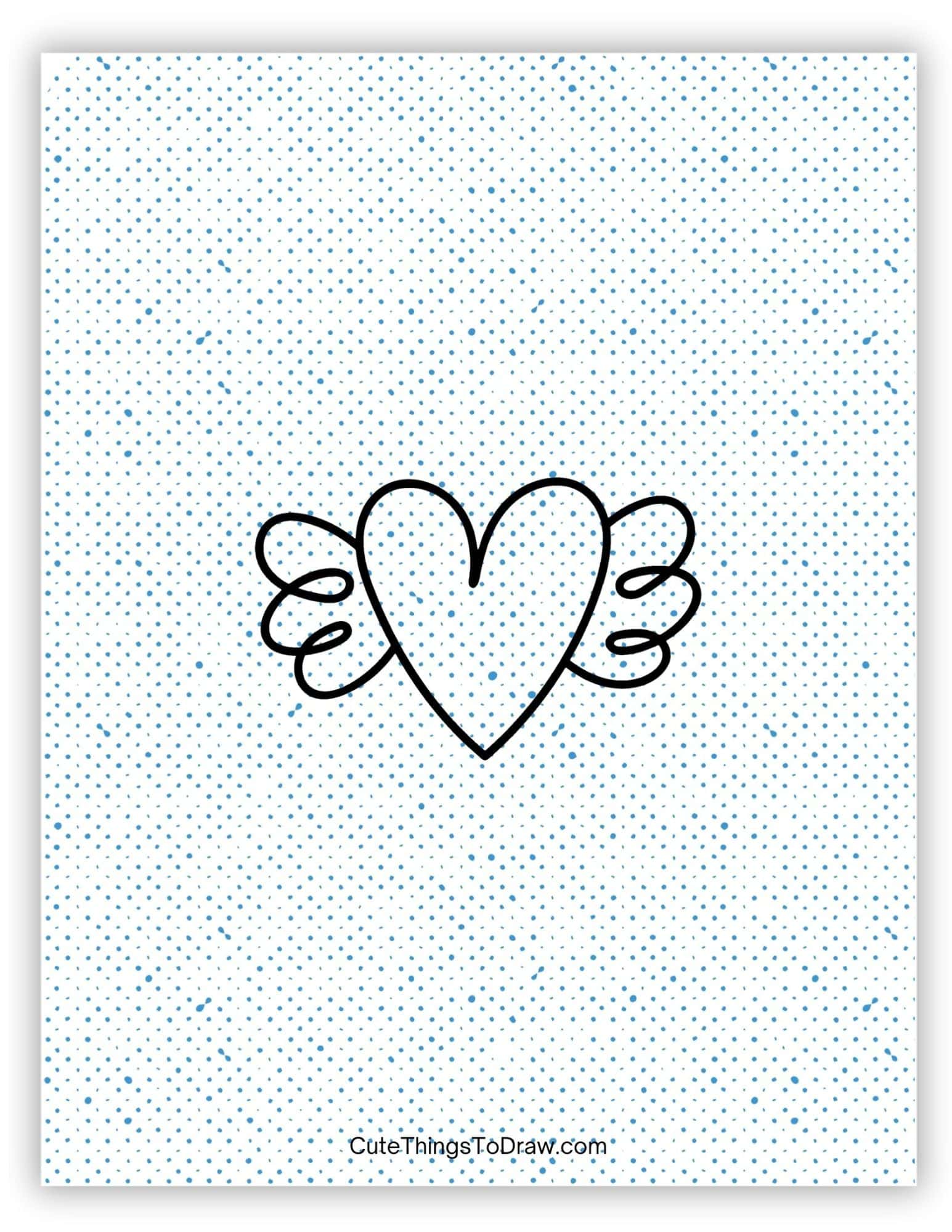Cute Heart Drawing Ideas - Cute Things to Draw