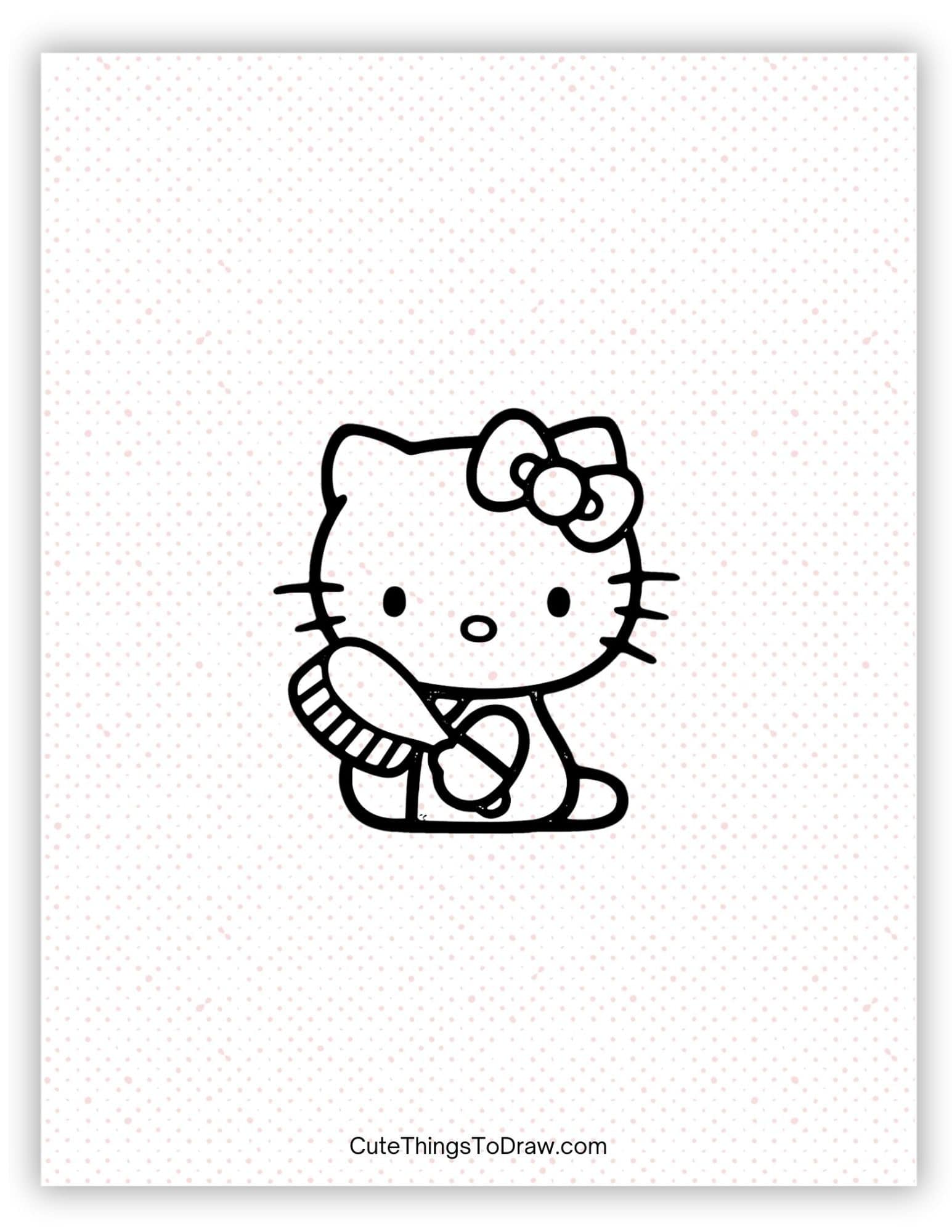 51 Cute Hello Kitty Drawing Ideas - Cute Things to Draw