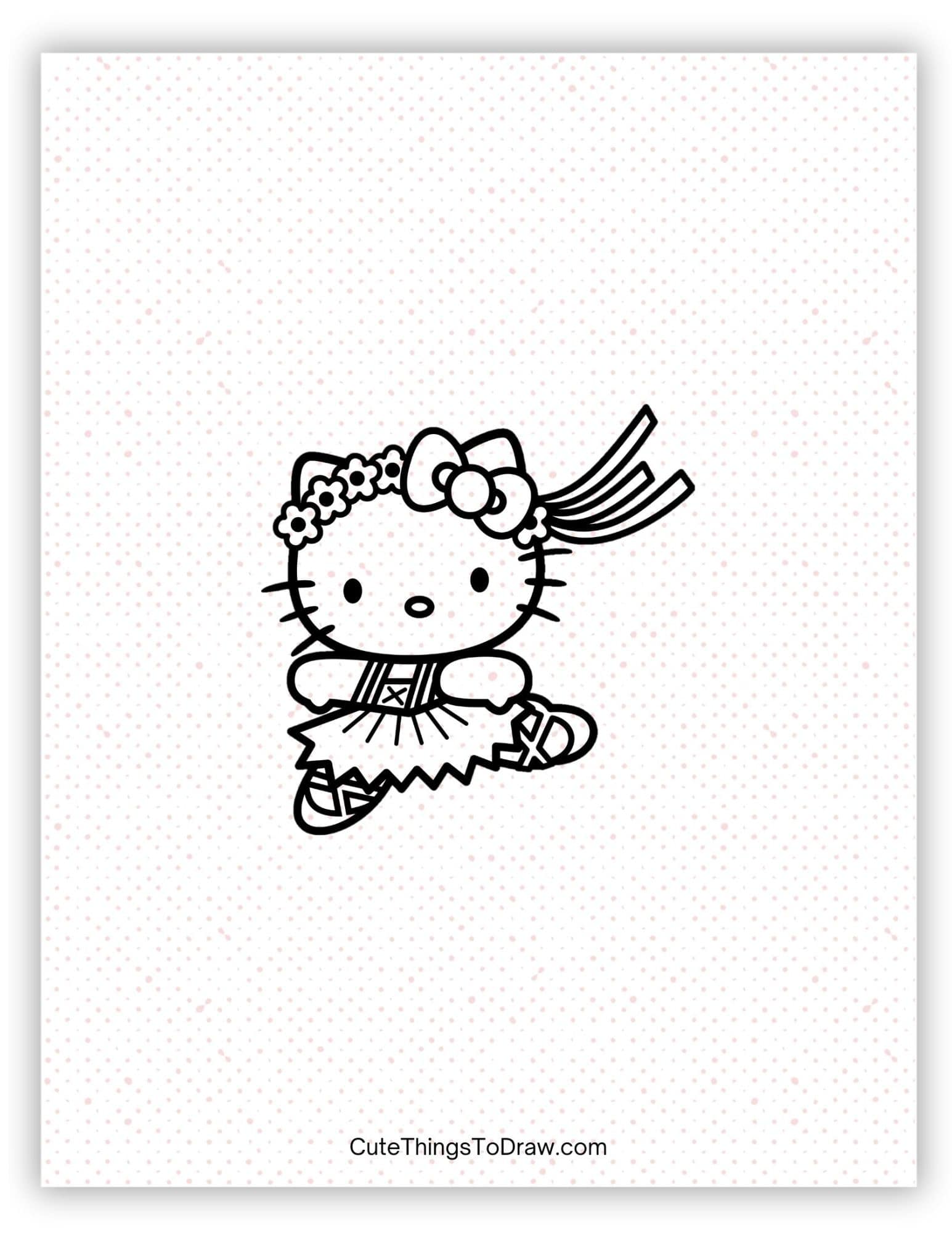 51 Cute Hello Kitty Drawing Ideas - Cute Things to Draw