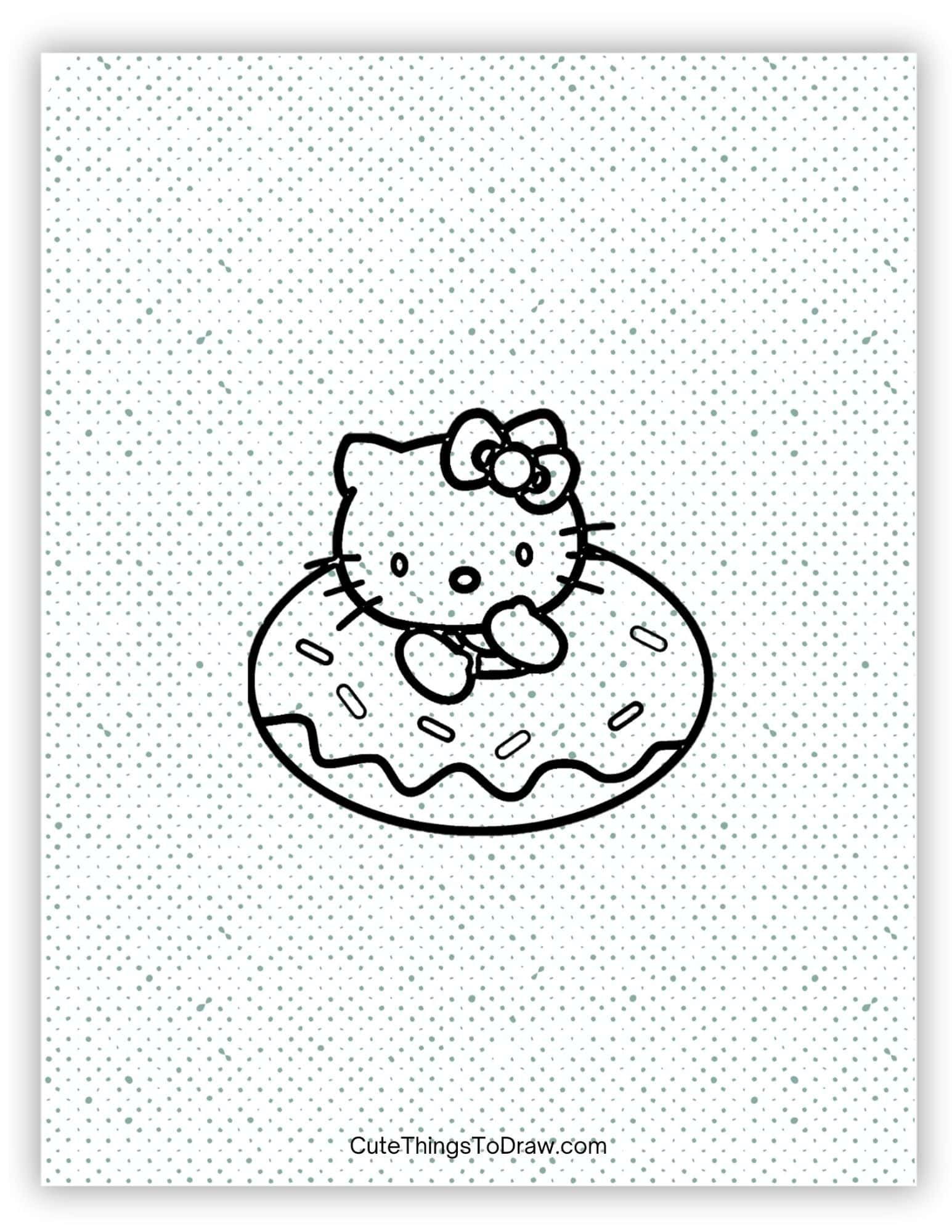 51 Cute Hello Kitty Drawing Ideas - Cute Things to Draw