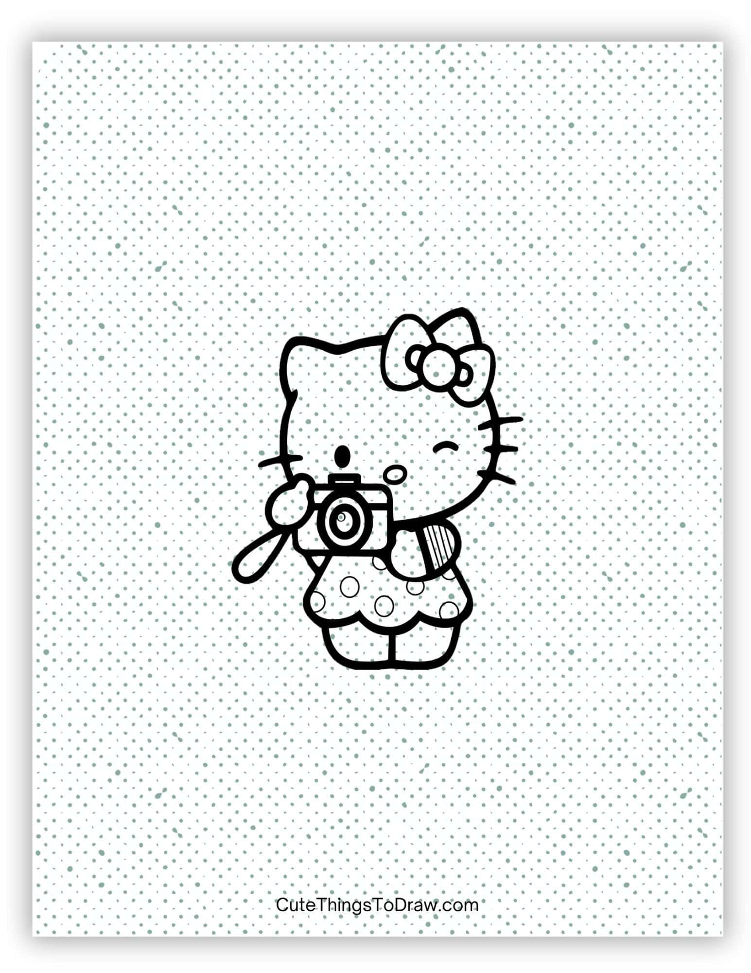 51 Cute Hello Kitty Drawing Ideas - Cute Things to Draw