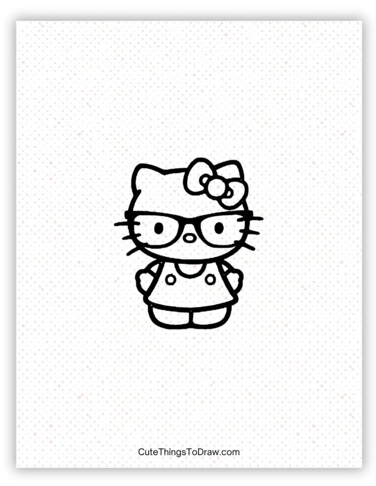 51 Cute Hello Kitty Drawing Ideas - Cute Things to Draw