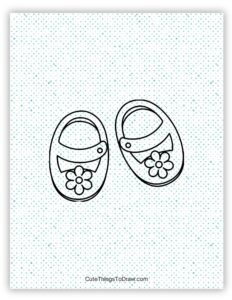 37 Cute Shoe Drawing Ideas - Cute Things to Draw