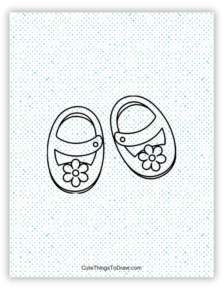 37 Cute Shoe Drawing Ideas - Cute Things to Draw