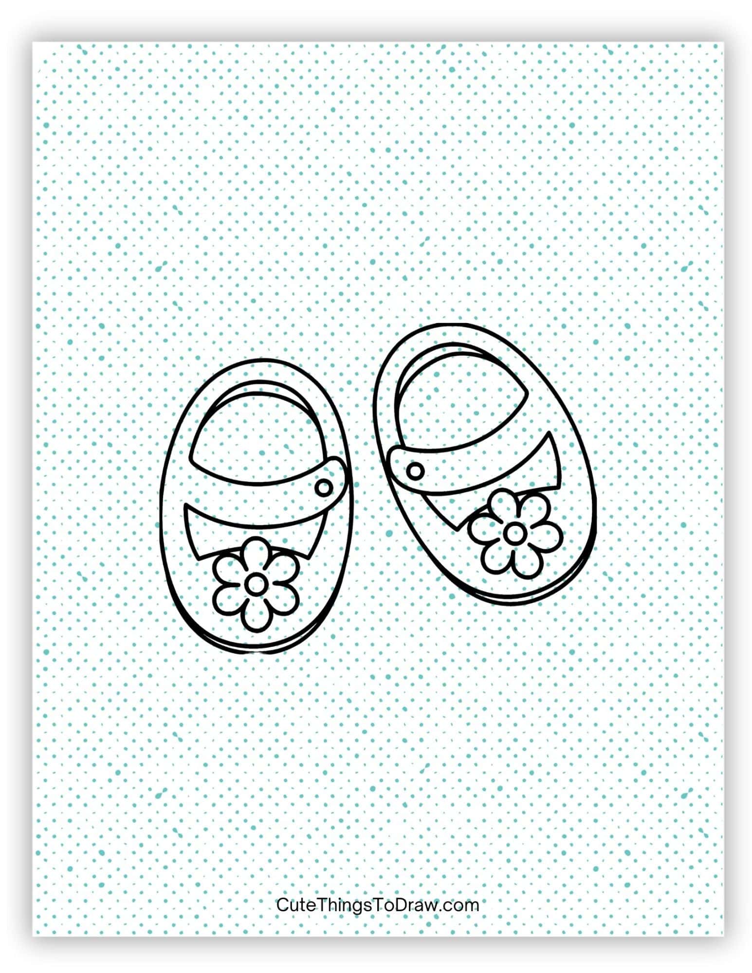 37 Cute Shoe Drawing Ideas - Cute Things to Draw