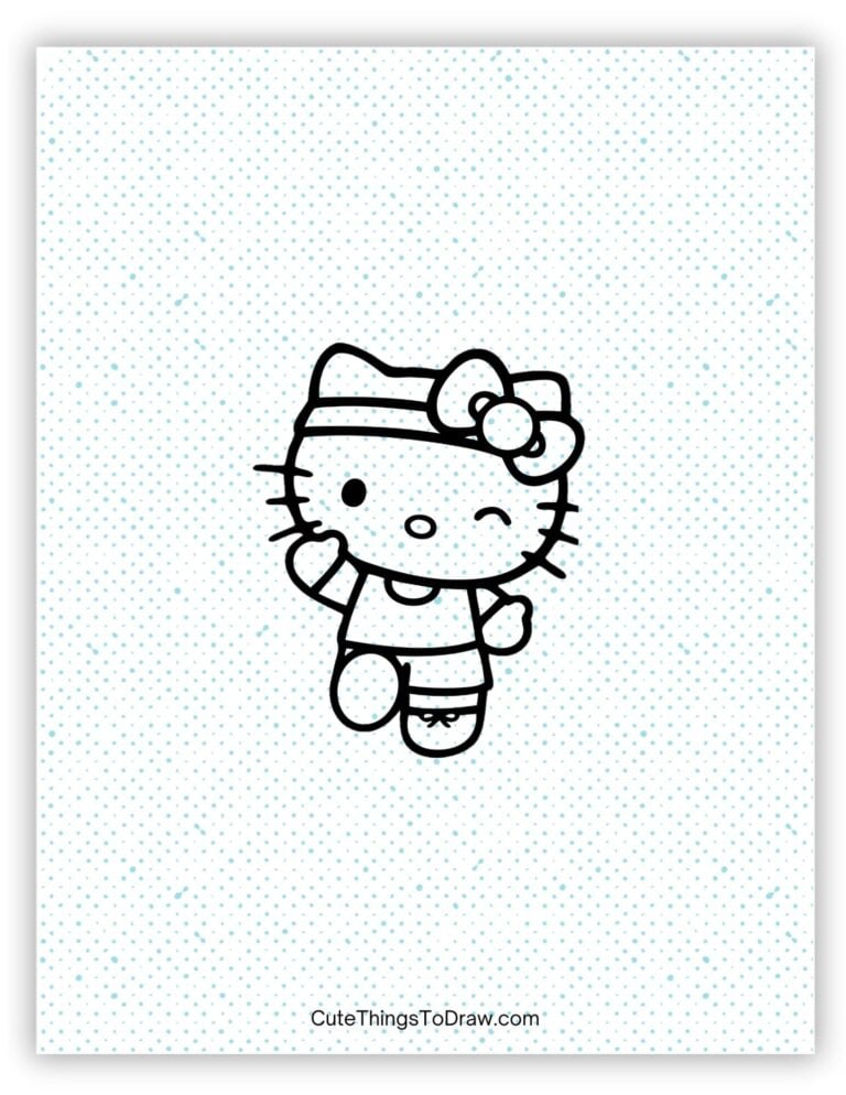 51 Cute Hello Kitty Drawing Ideas - Cute Things to Draw