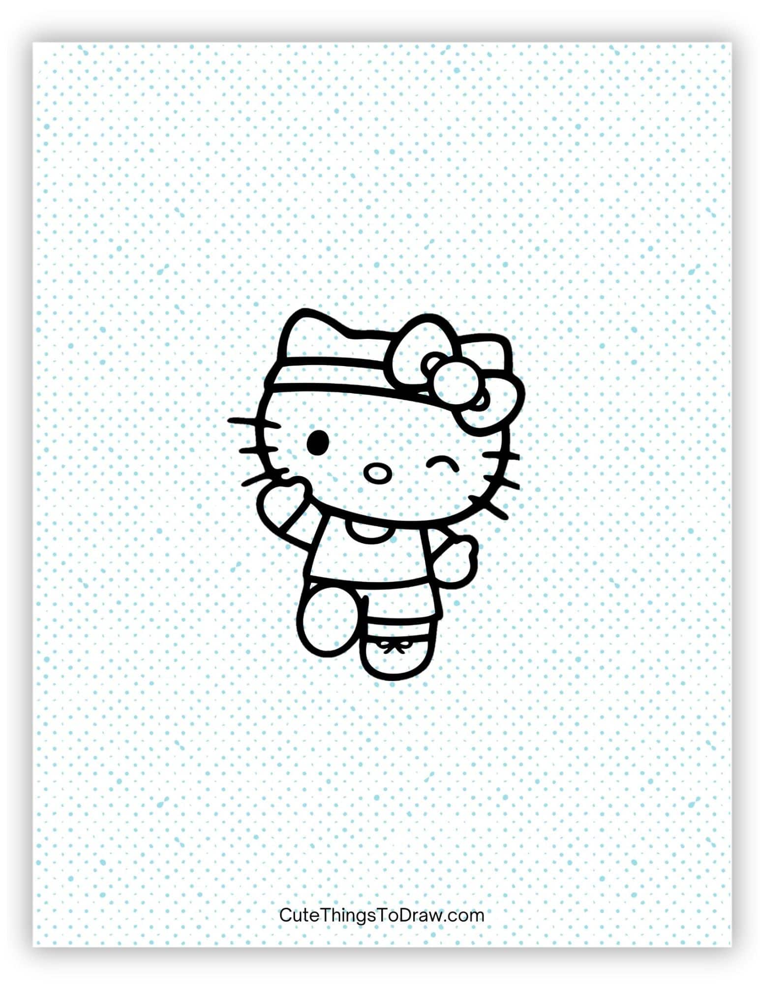 51 Cute Hello Kitty Drawing Ideas - Cute Things to Draw