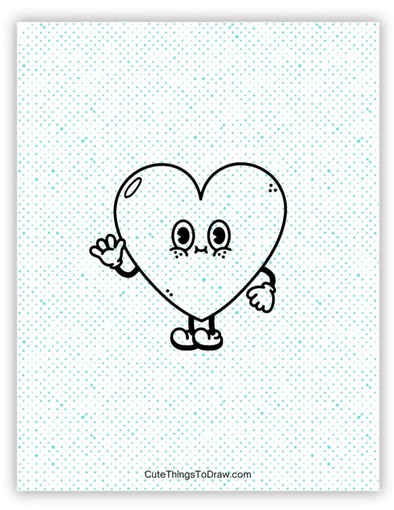 Cute Heart Drawing Ideas - Cute Things to Draw