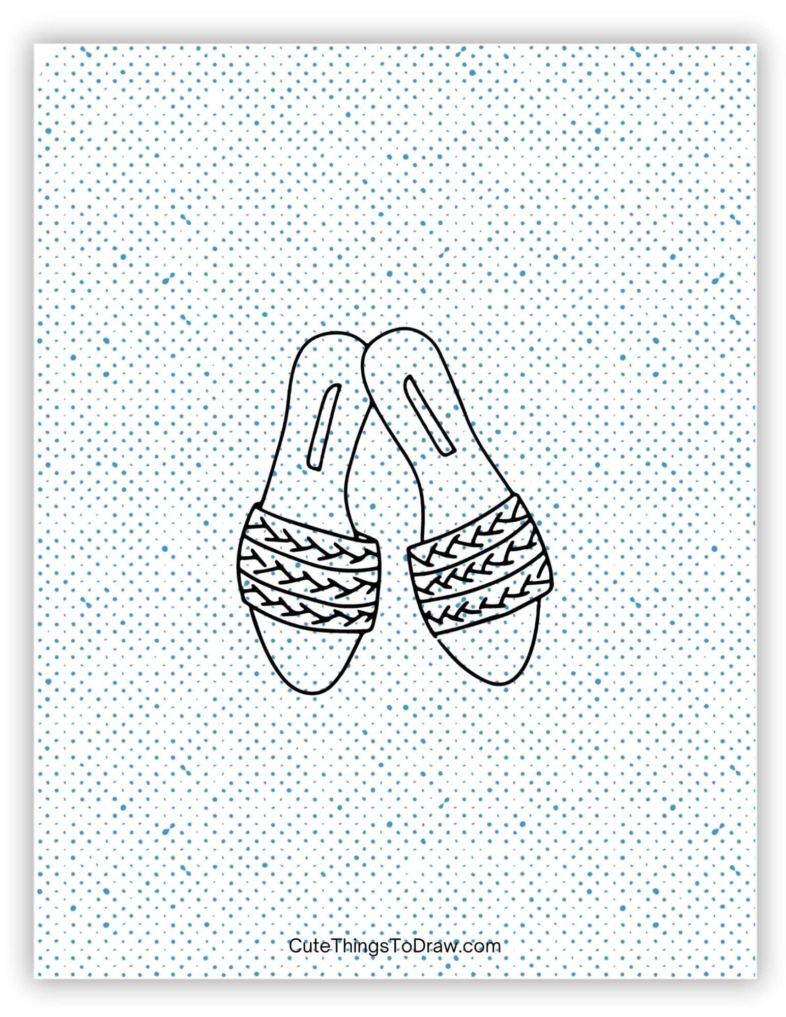 37 Cute Shoe Drawing Ideas - Cute Things to Draw