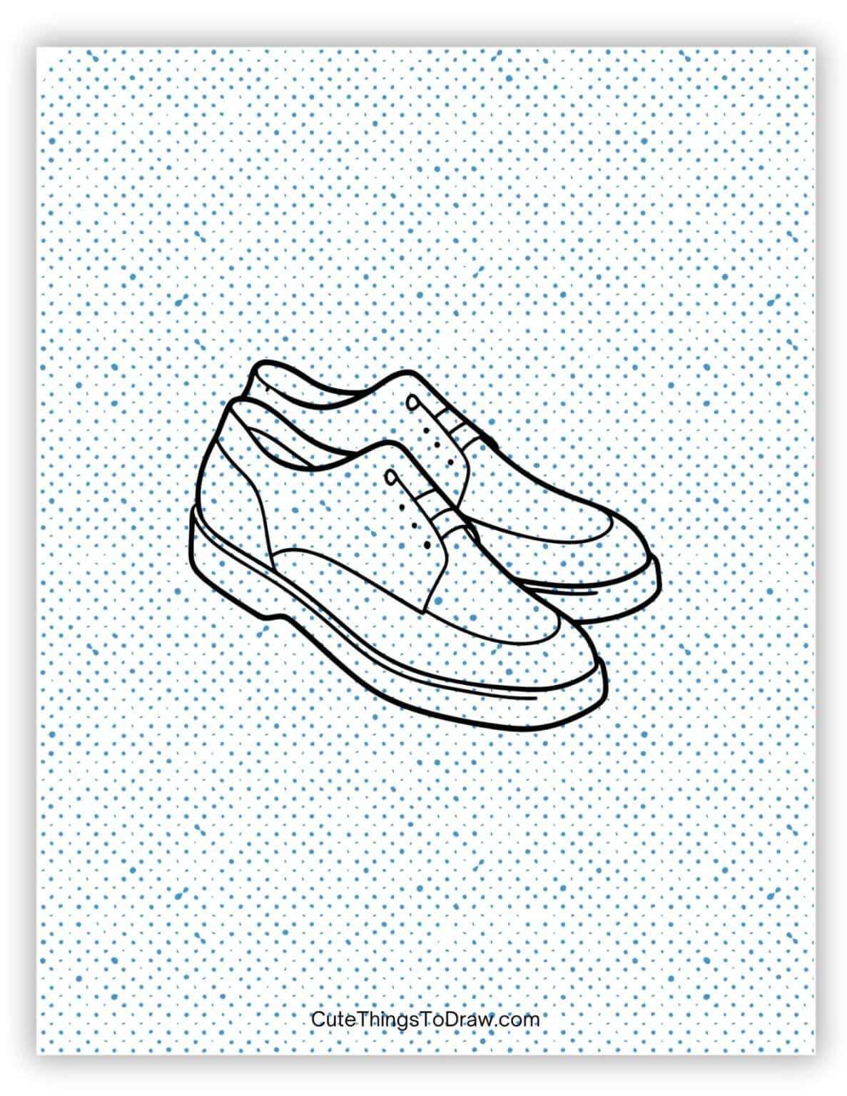 37 Cute Shoe Drawing Ideas - Cute Things to Draw