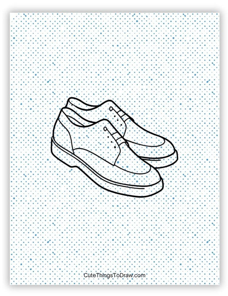 37 Cute Shoe Drawing Ideas - Cute Things to Draw