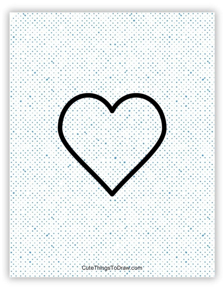 Cute Heart Drawing Ideas - Cute Things to Draw