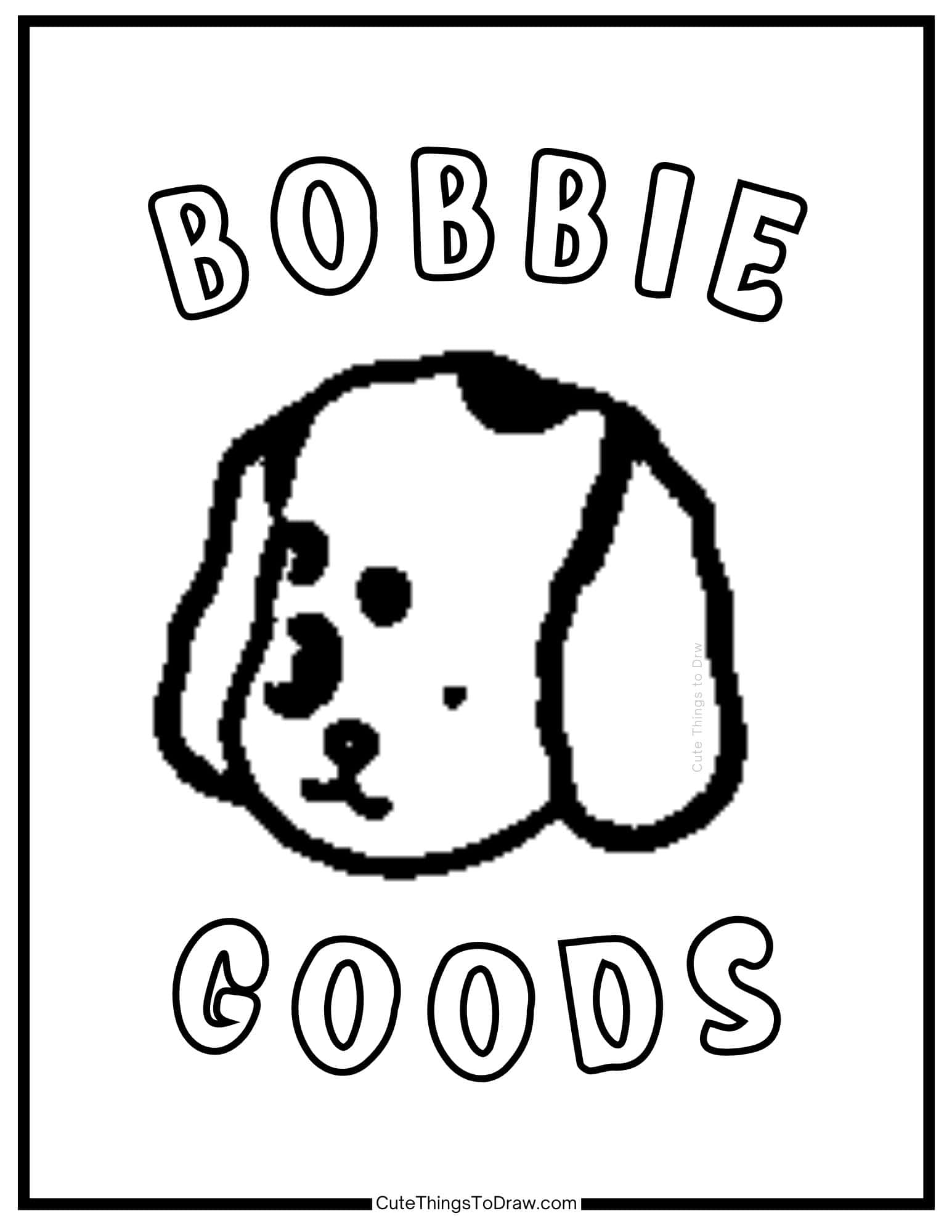 Easy to Color Bobbie Goods Coloring Pages (Free PDF Printables) - Cute ...