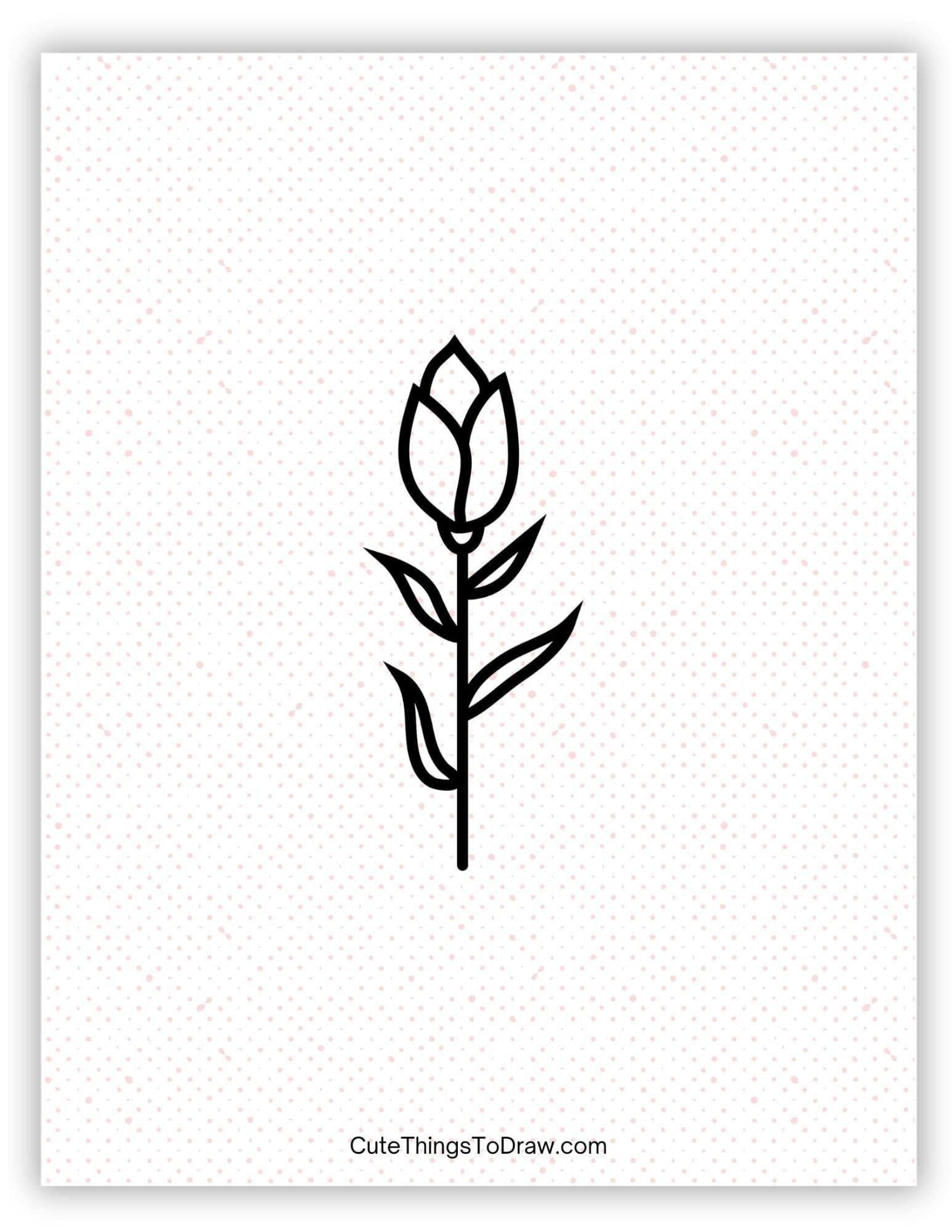 29 Cute Flower Drawing Ideas - Cute Things to Draw