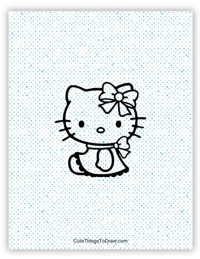 51 Cute Hello Kitty Drawing Ideas - Cute Things to Draw